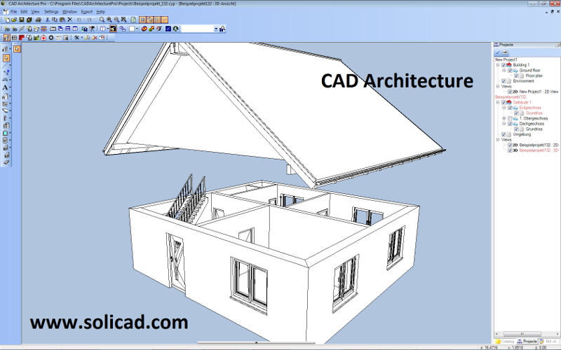 CAD systémy - CAD Architecture