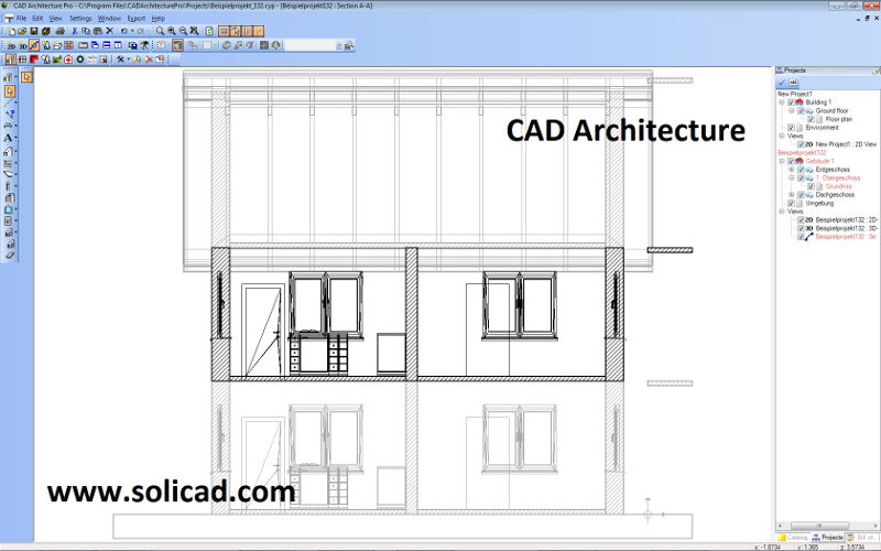 CAD systémy - CAD Architecture